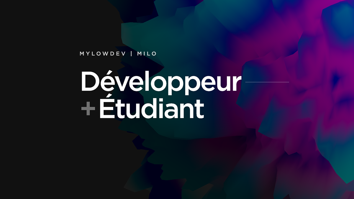 MylowDev | Milo
